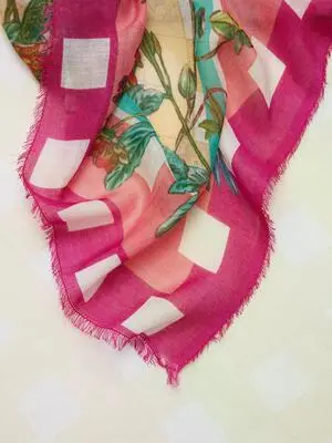Faliero Sarti Floral-print Pratolina Scarf