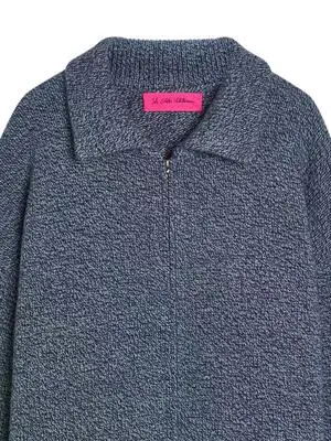 THE ELDER STATESMAN Marl Knit Zip-up Jacket