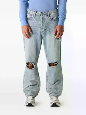 OTHER MATTERS DENIM Relaxed Distressed Jeans - Blue