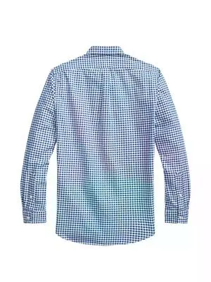 Polo Ralph Lauren Gingham-checked Button-down Shirt - Blue