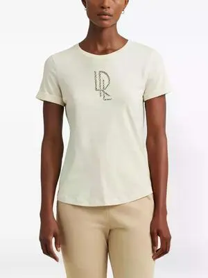 Ralph Lauren Logo Embellished T-shirt