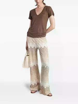 MC2 SAINT BARTH Eloise Cotton T-shirt - Brown