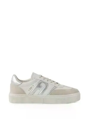 Furla Allegra Leather Sneakers - White