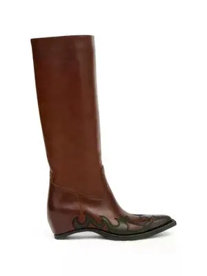 MAISON MARGIELA Panelled Knee-high Boots