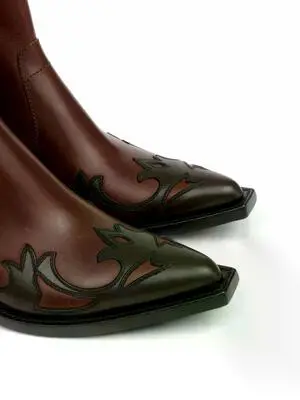 MAISON MARGIELA Flame Appliqué Ankle Boots