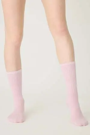 PJ Salvage Loved Ribbed Crew Socks