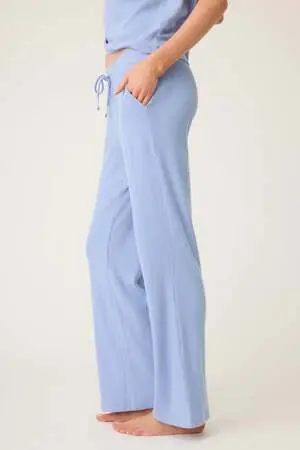 PJ Salvage Baby Peachy Waffle Lounge Pants