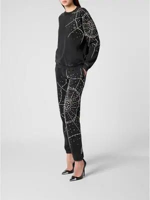 Philipp Plein Embellished Crewneck Sweatshirt