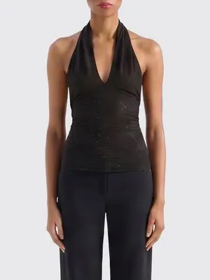 GENNY Embellished Halter Top