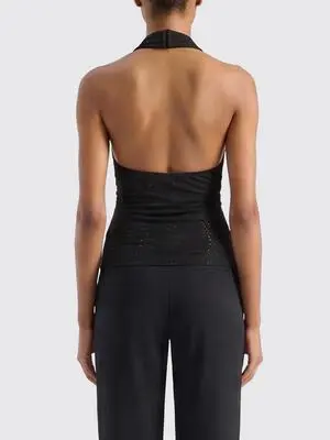 GENNY Embellished Halter Top