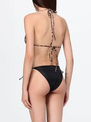 MC2 SAINT BARTH Animalier Print Bikini Top - Pink