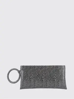 TOM FORD Python-print Calfskin Clutch With Side Handle - Black
