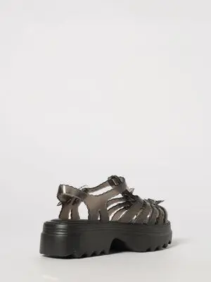 MELISSA X SUSAN FANG Pvc Platform Sandals With Floral Appliqu
