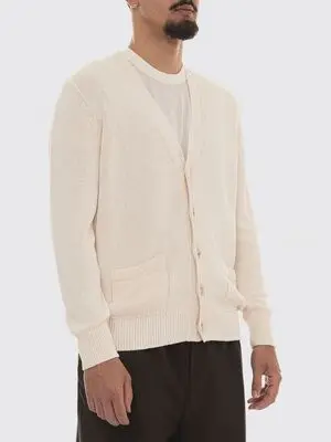 Hugo Cotton Blend Cardigan - Natural