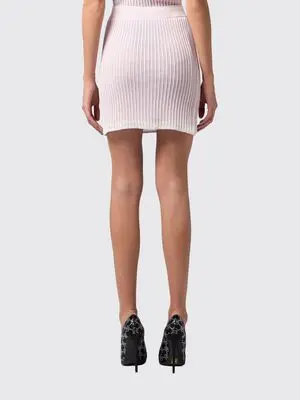 Philipp Plein Jersey Pencil Mini Skirt