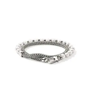John Hardy Essential Pearl Wrap Bracelet