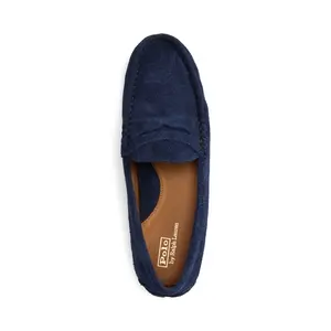 Ralph Lauren Suede Penny Driver Loafers