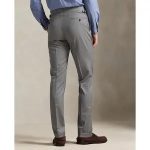 Ralph Lauren Wool Twill Flat-front Trousers