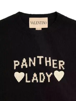Valentino Garavani Wool Sweater With Heart Motif