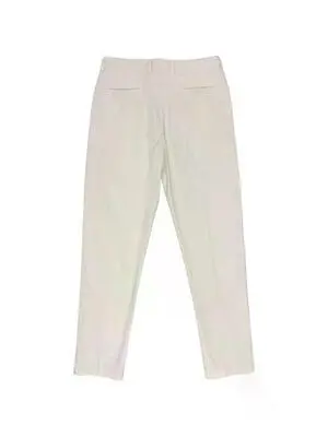 Boglioli Cotton Herringbone Trousers