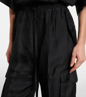 Phoebe Philo Silk Cargo Pants