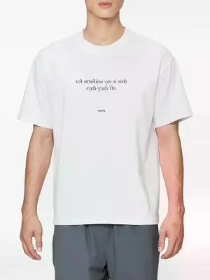 OFF DUTY Slogan-print T-shirt