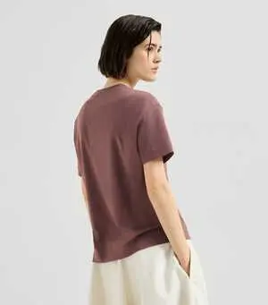Brunello Cucinelli Cotton Patch Pocket T-shirt - Purple