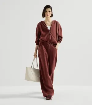 Brunello Cucinelli French Terry Relaxed Fit Sweatpants