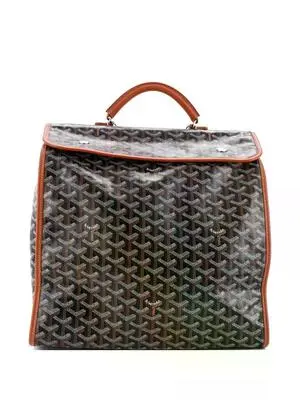 Goyard Saint Leger Briefcase Coated Canvas Backpack