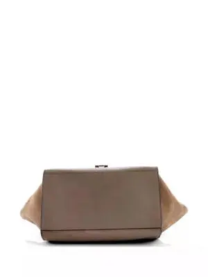 Celine Trapeze Satchel - Grey