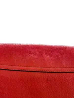 Gucci Soho Chain Leather Medium Crossbody Bag - Red