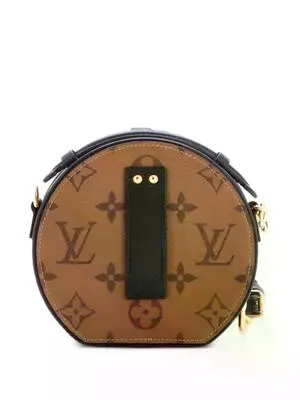 LOUIS VUITTON Mini Boite Chapeau Bag Reverse Monogram Canvas Crossbody