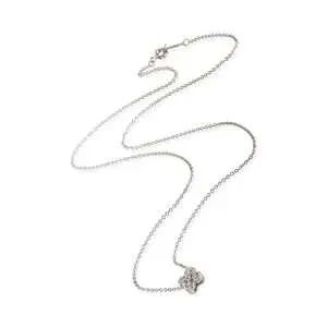 Tiffany & Co. Diamond Lace Pendant Necklace