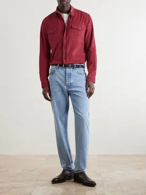 Caruso Cotton-corduroy Shirt