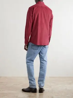 Caruso Cotton-corduroy Shirt
