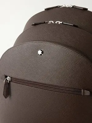 Montblanc Textured-leather Backpack