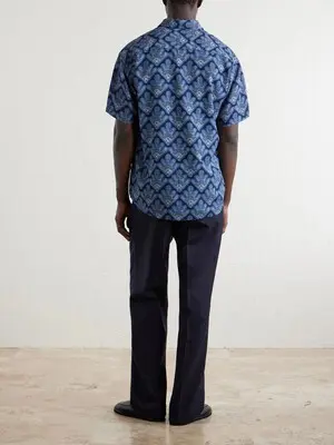 Nn07 Deon Printed Woven Shirt