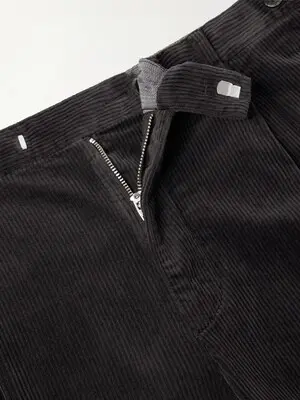 Barena Venezia Straight-leg Pleated Corduroy Trousers