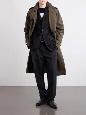 Barena Venezia Twill Wool-blend Blazer