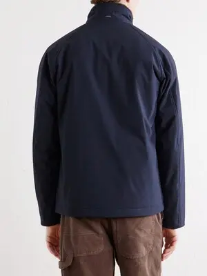Herno Faux Fur Trimmed Bomber Jacket