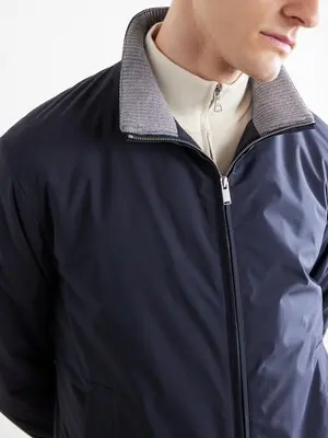 LARDINI Shell Bomber Jacket