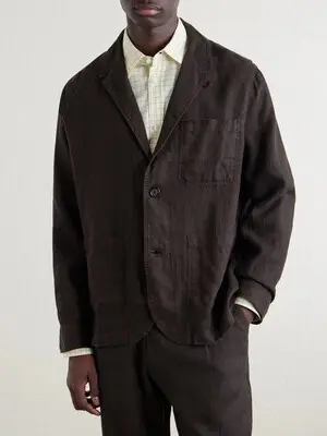 Oliver Peoples Camberwell Linen Suit Jacket