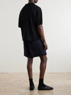 FRAME Knitted Cotton Polo Shirt