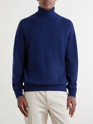 Brunello Cucinelli Alpaca-blend Rollneck Sweater