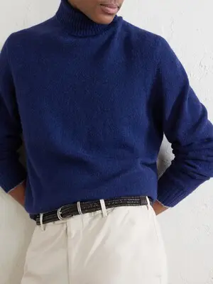Brunello Cucinelli Alpaca-blend Rollneck Sweater