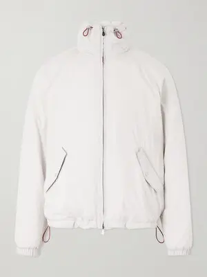Brunello Cucinelli Padded Shell Hooded Jacket - Neutrals