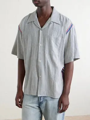 KARDO Rohit Convertible-collar Cotton Shirt