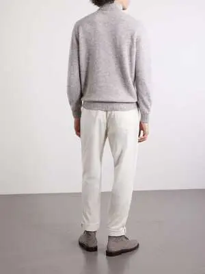 Brunello Cucinelli Alpaca-blend Rollneck Sweater