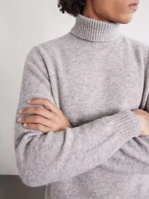 Brunello Cucinelli Alpaca-blend Rollneck Sweater
