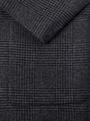 LARDINI Prince Of Wales Wool And Cashmere-blend Jacket